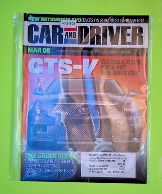 Car and Driver Magazine March 2007 MA5-308 | eBay