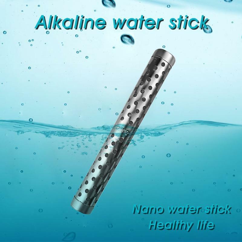Portable Alkaline Hydrogen Water Ionizer Stick 5.28x0.63in Stainless ...