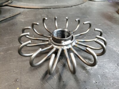 Christmas Mega Tree Topper star 1-1/4 pipe top mount 16 loops strands ...