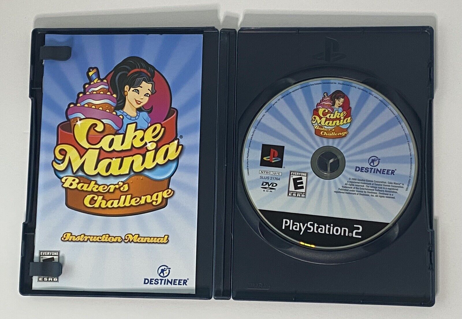 Ps2 Cake Mania: Baker's Challenge (PlayStation 2, 2008) CIB Complete ...
