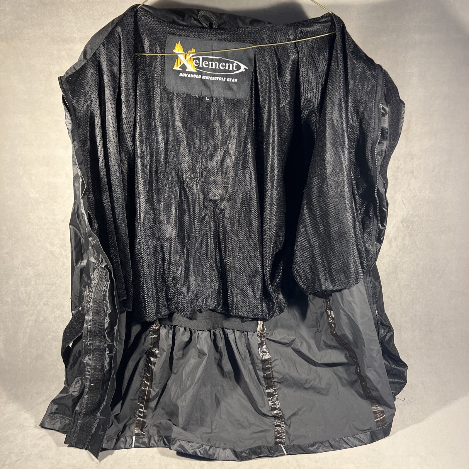 PV09063 Vintage XELEMENT Motorcycle Rain Gear Belted Jacket & Pants Men ...