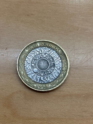 RARE £2 Coin Collectable Two Pound 1998 | eBay UK