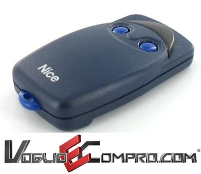 RADIOCOMANDO TELECOMANDO ORIGINALE NICE FLO 2 433Mhz ROLLING CODE 2TASTI | eBay