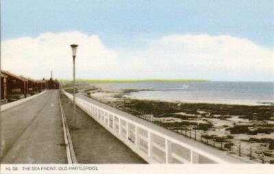 PRINTED POSTCARD OF THE SEA FRONT, OLD HARTLEPOOL, COUNTY DURHAM | eBay UK