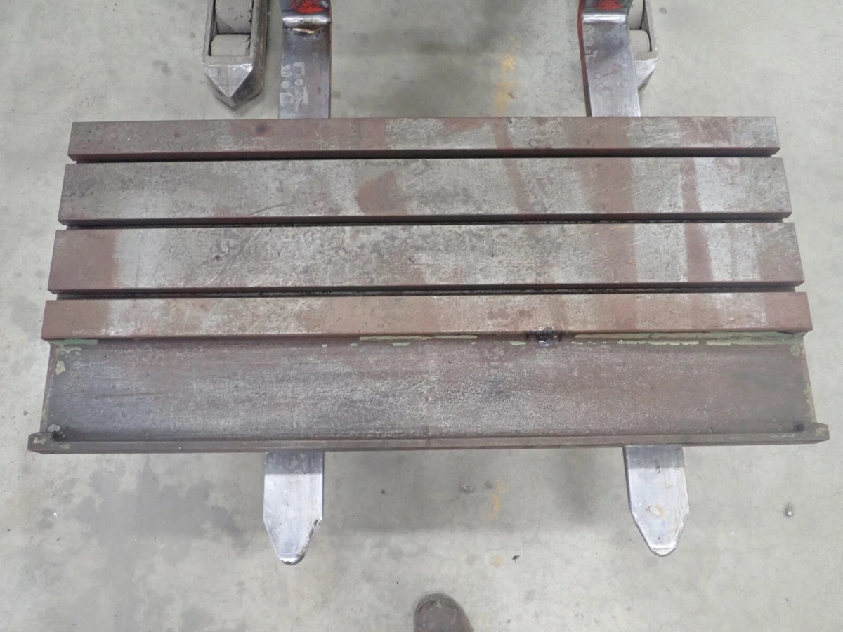 steel t slot table