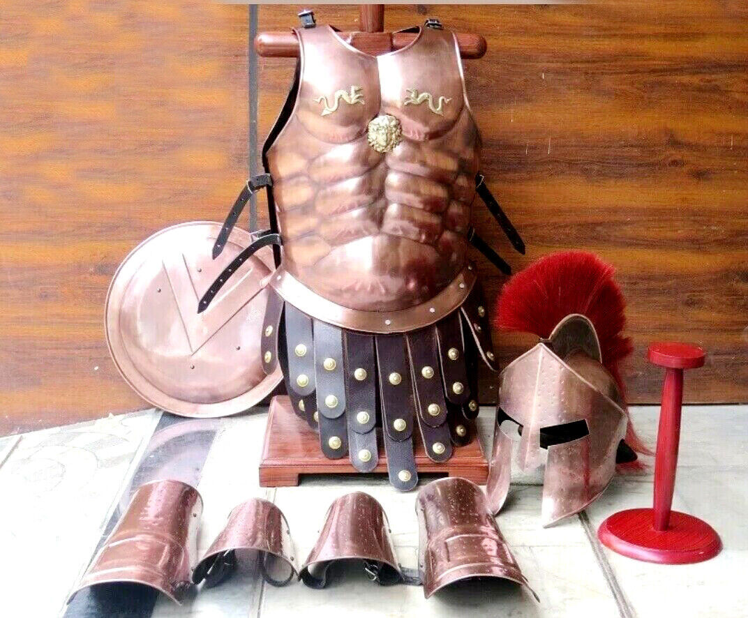 Real Ancient Spartan Armor Leonidas I C. 540 480 BCE King Of