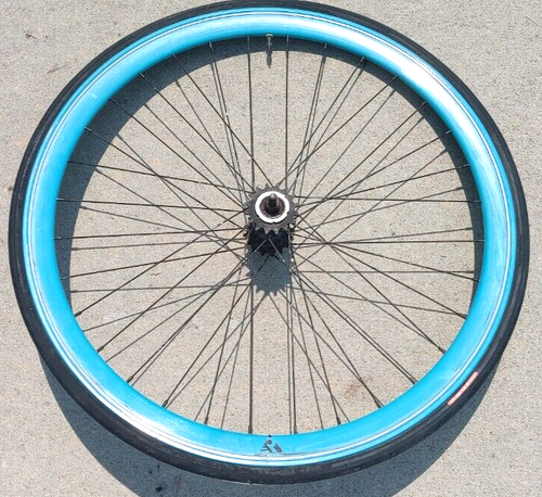 25" Quando KT-Tech Hub Road Bike Bicycle Rim Rear Wheel Cheng Shin Tire ...