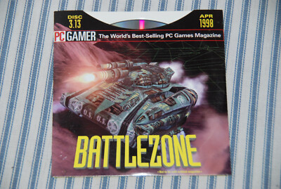 PC Gamer Demo CD - April 1998 - Battle Zone, F1 Racing Sim, Dark Omen ...