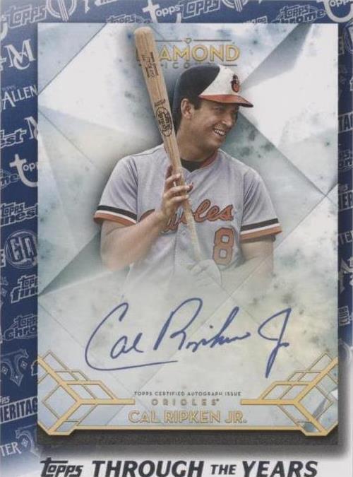 2021 Topps - Topps Through the Years Facsimile Reprints Cal Ripken #TTY ...