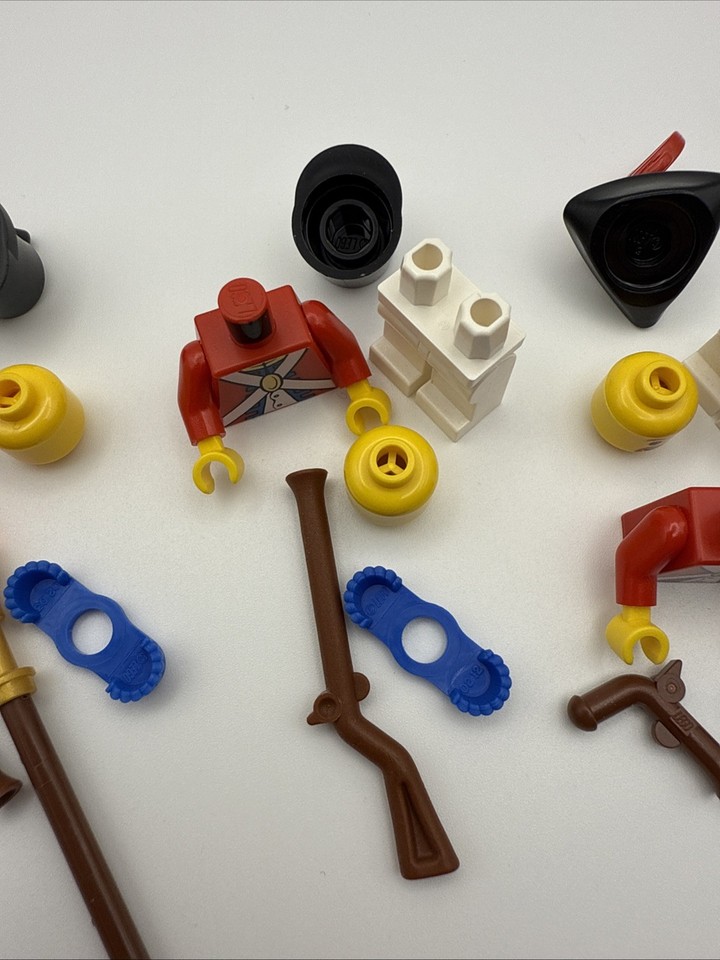 LEGO 6242 Retired Pirates Soldier's Fort Complete Minifigures + Manual ...