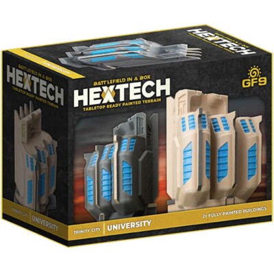 Battlefield in a Box Hextech: University NIB Plastic Painted HEXT04 GF9 ...