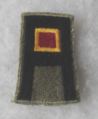 WWII 1ST ARMY ORDNANCE EMB PATCH CUT EDGE BILL WISE'S PRIVATE ...