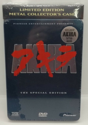 Akira (DVD, 2001, 2-Disc , Limited Edition Collectors Tin Special ...