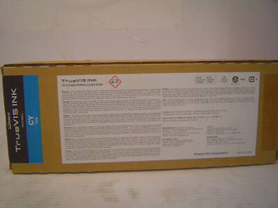 Roland TR-CY/500cc Cyan Eco-Friendly FastDry/LongLast TrueVIS Ink | eBay