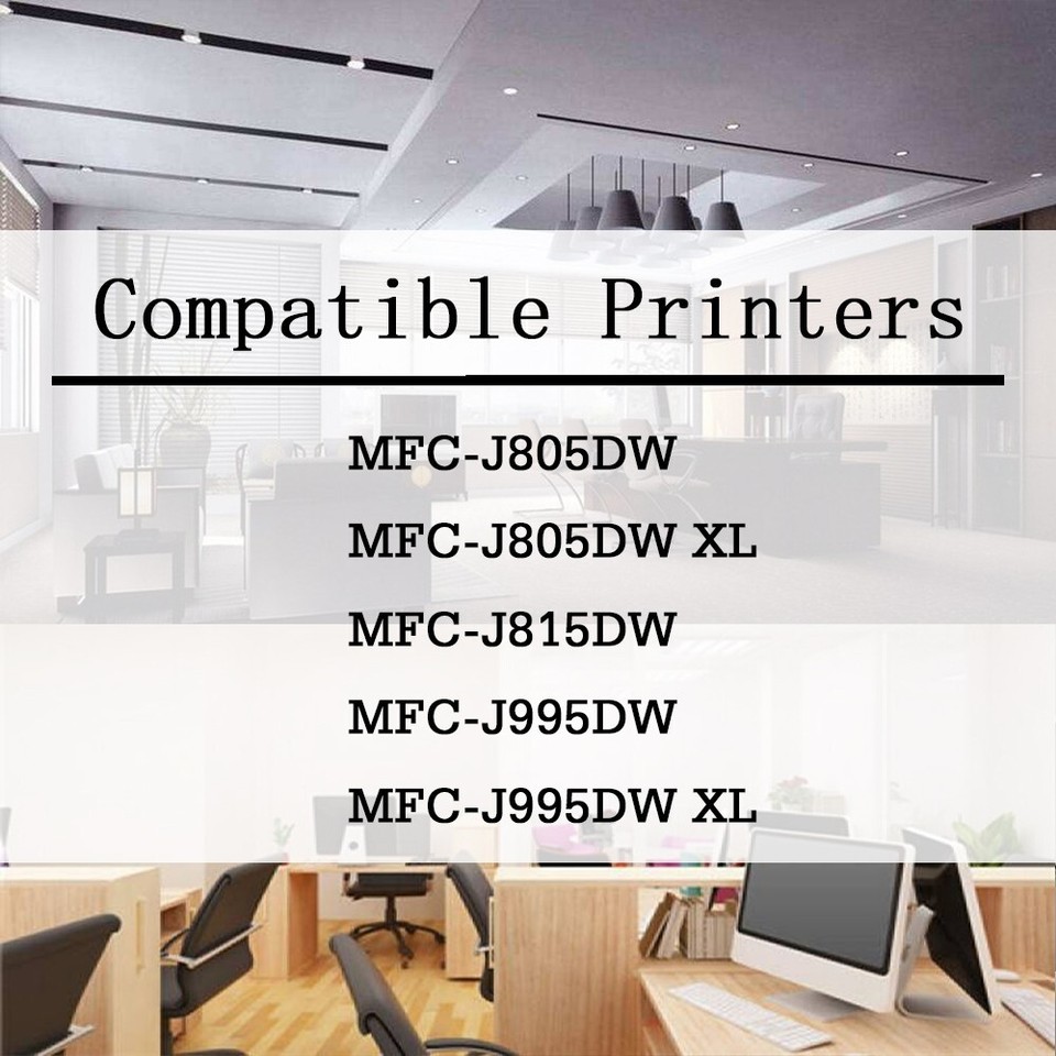 6PK LC3035 3035 Ink Cartridge InkJet MFC-J815DW MFC-J995DW Printer ...