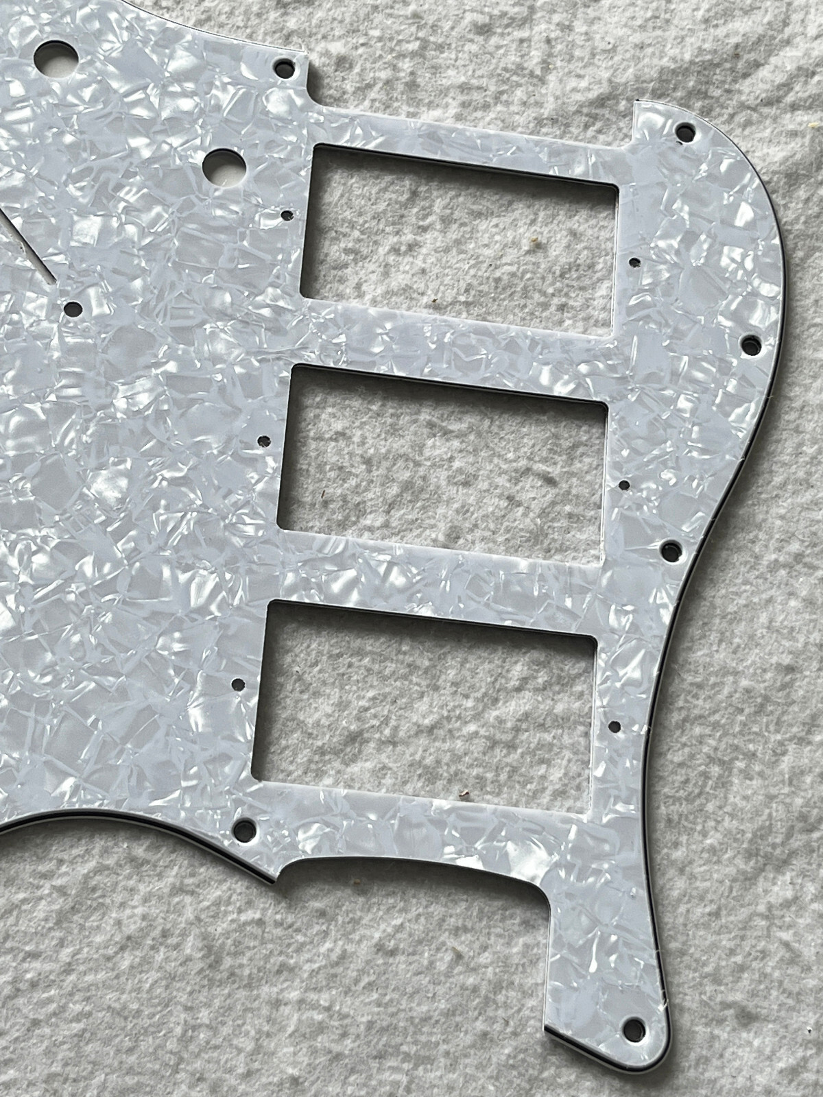 Fits Fender US HHH Stratocaster Guitar Pickguard Scratch Plate,White ...