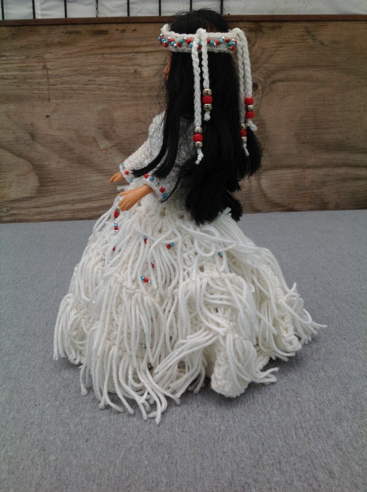Fibre Craft 15" Native American Chief & Princess Dolls with Stands | eBay