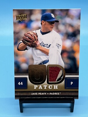 2008 UPPER DECK JAKE PEAVY PATCH CARD!! | eBay