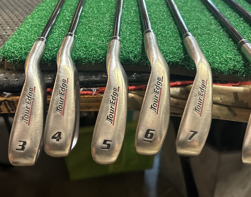 Tour Edge High Performance HP3 Iron Set 3-PW Graphite Good Grips (8 ...