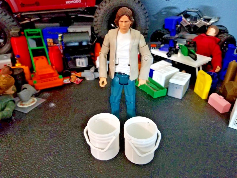 Choose Color RC 1/10 Scale Paint Bucket 5 Gallon Rock Crawler Truck ...