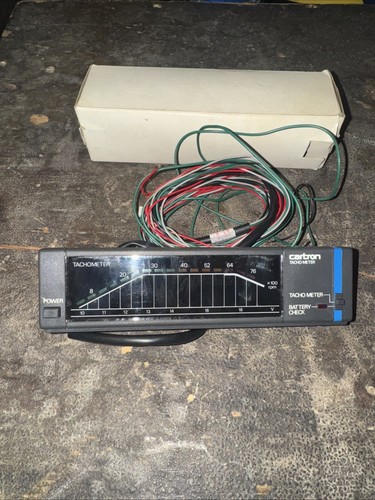Cartronix digital vintage tachometer jdm kaido square rectangle tach ...