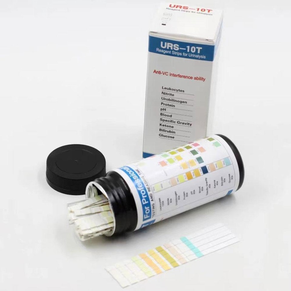 Strips URS-10T Urinalysis Reagent Strips 10 Parameters Urine Test ...