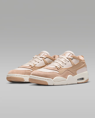 FQ7940-202 Nike Jordan 4 RM Hemp Sail Light Orewood Brown (Women's