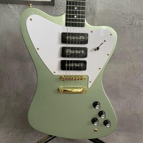 Factory Firebird Non-Reverse Electric Guitar Mahogany Body&Neck Gold ...