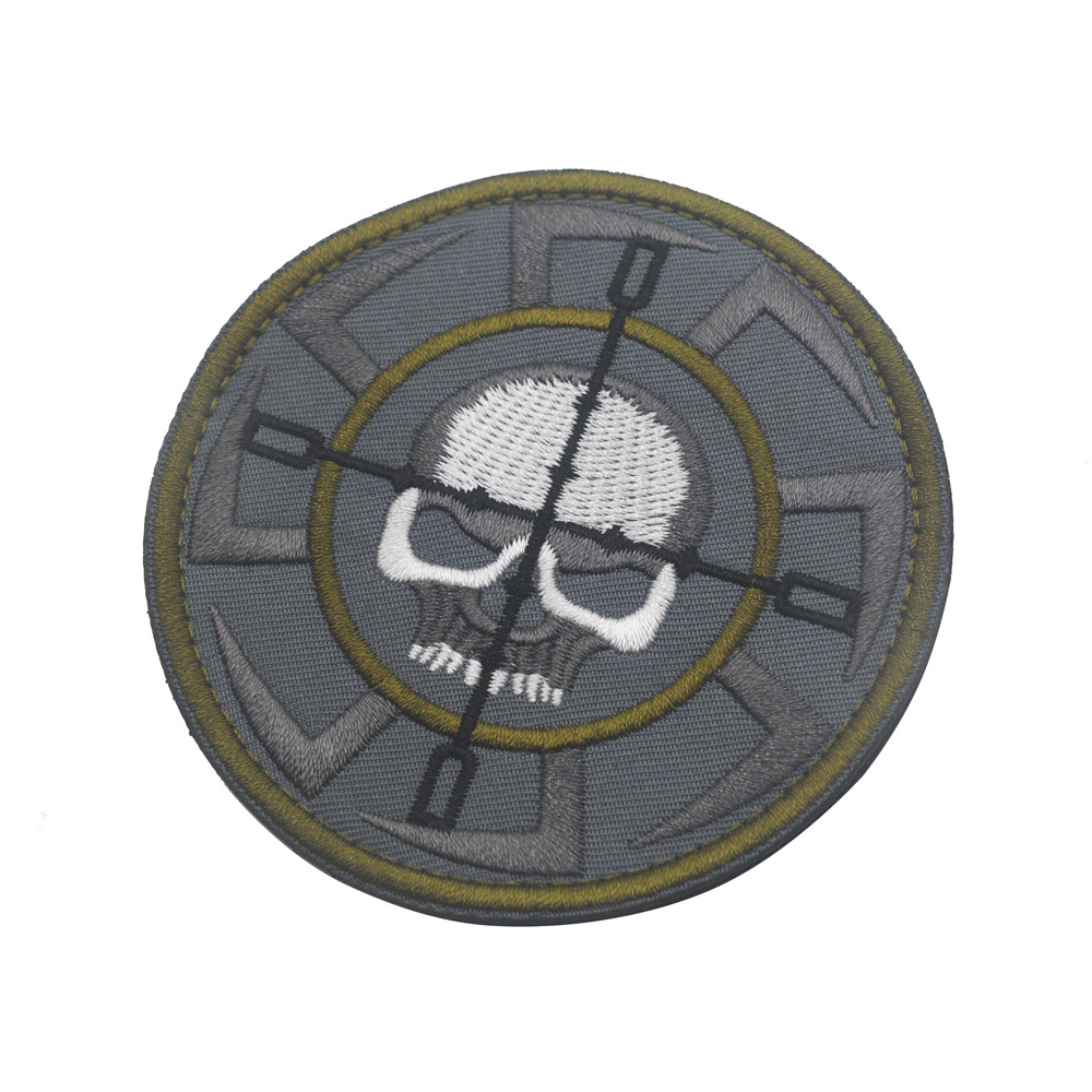 Russia FSB, ALFA Team Skull Russian Tactical Military Hook Loop Patch ...