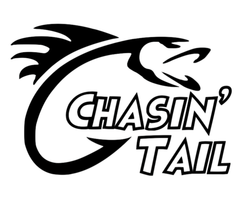 Vinyl Car Decal Sticker - Chasin' Tail Fish Fishing Hook chasing lure ...