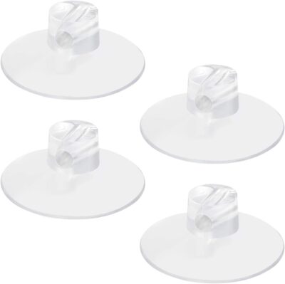4 Pack Bathroom Shower Caddy Connectors Suction Cups, Heavy Strength ...