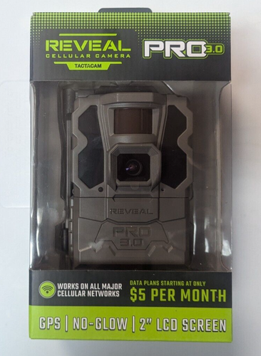 Tactacam REVEAL PRO 3.0 No-Glow GPS Cellular Trail Camera RV-TC-XPRO3 ...