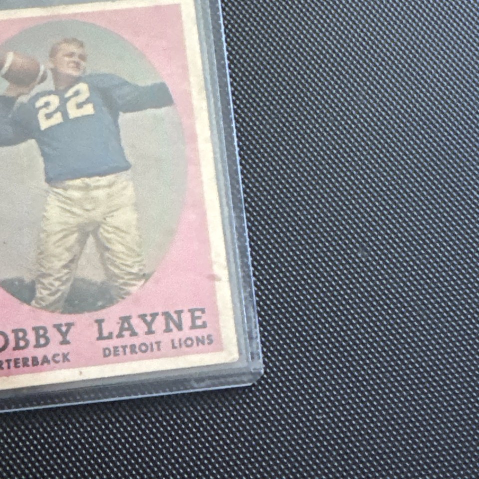 1958 Topps - Bobby Layne #2 | eBay