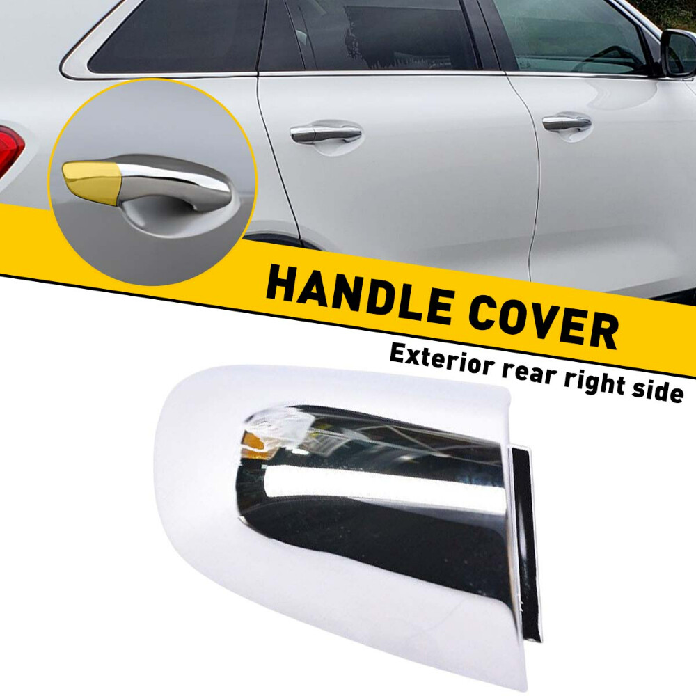 Rear Right Passenger Side Handle Cover for 2016-2020 Kia Sorento 83662 ...
