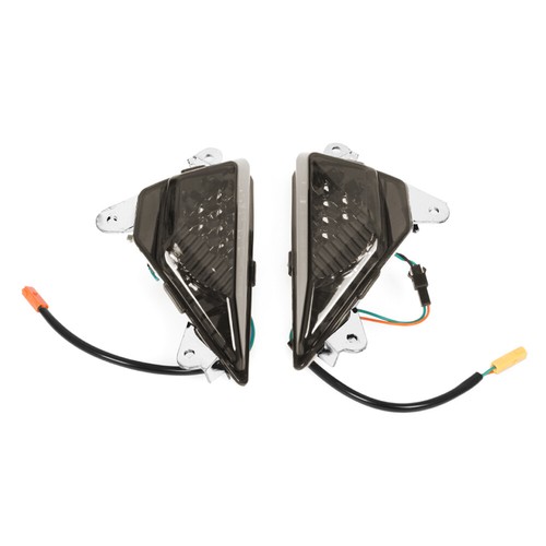 Front LED Turn Signals Light For KAWASAKI NINJA 250/300/400/650/1000 ZX ...