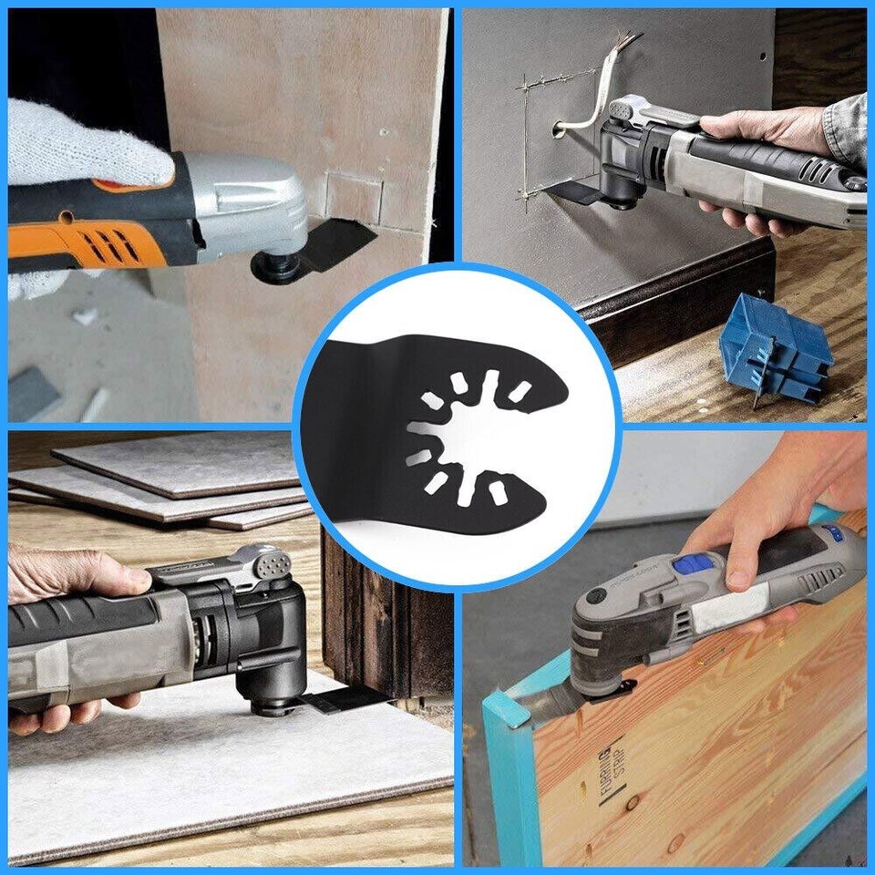 10-50Pcs Oscillating Multi Tool saw blades Wood Metal Cut Cutter For ...