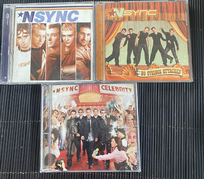 NSYNC 3 CD Lot - Celebrity - NSYNC - No Strings Attached | eBay
