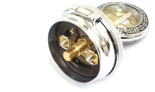 1930-1931 Ford Model A Locking Motometer Radiator Cap Chrome Ford Oval ...