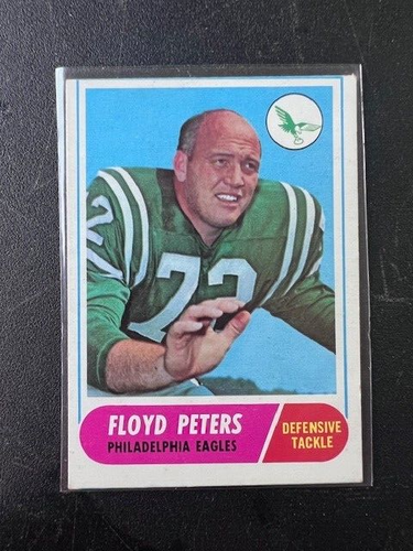 1968 TOPPS FOOTBALL SET-BREAK #188 FLOYD PETERS | eBay