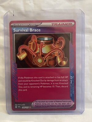 Survival Brace 164/167 Ace Spec Rare Twilight Masquerade Pokémon TCG | eBay