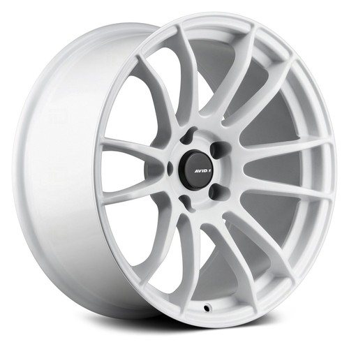 AVID.1 AV-20 Wheels 18x8.5 (33, 5x114.3, 73.1) White Rims Set of 4 | eBay