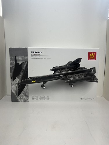 SR-71 Blackbird US Air Force Reconnaissance Spy Plane Building Blocks ...