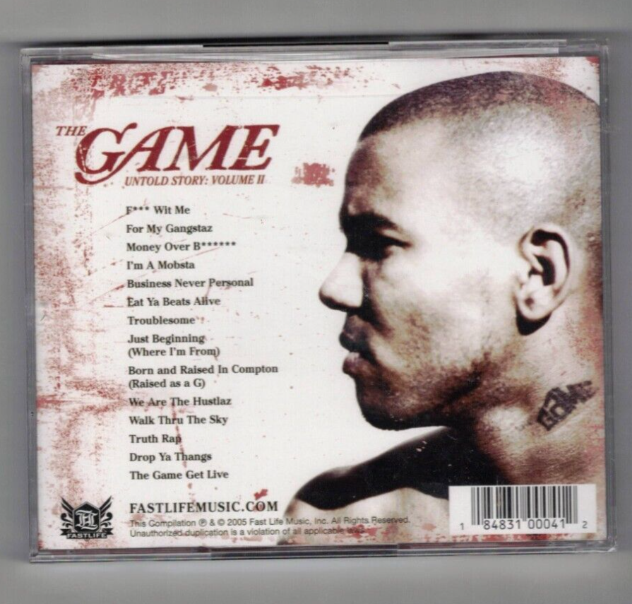 THE GAME (RAP) - UNTOLD STORY, VOL. 2 [PA] NEW CD 184831000412 | eBay