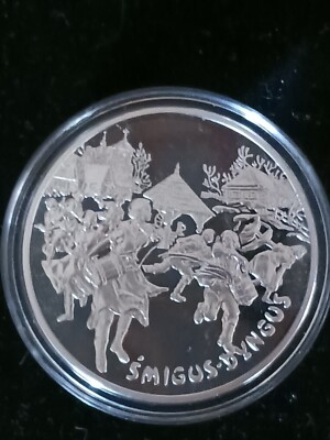 2003 Poland PROOF 20zl "SMINGUS - DINGUS" Commemorative Silver Coin ...