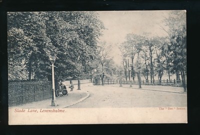 Lancs Lancashire Manchester LEVENSHULME Slade Lane pre1919 PPC | eBay