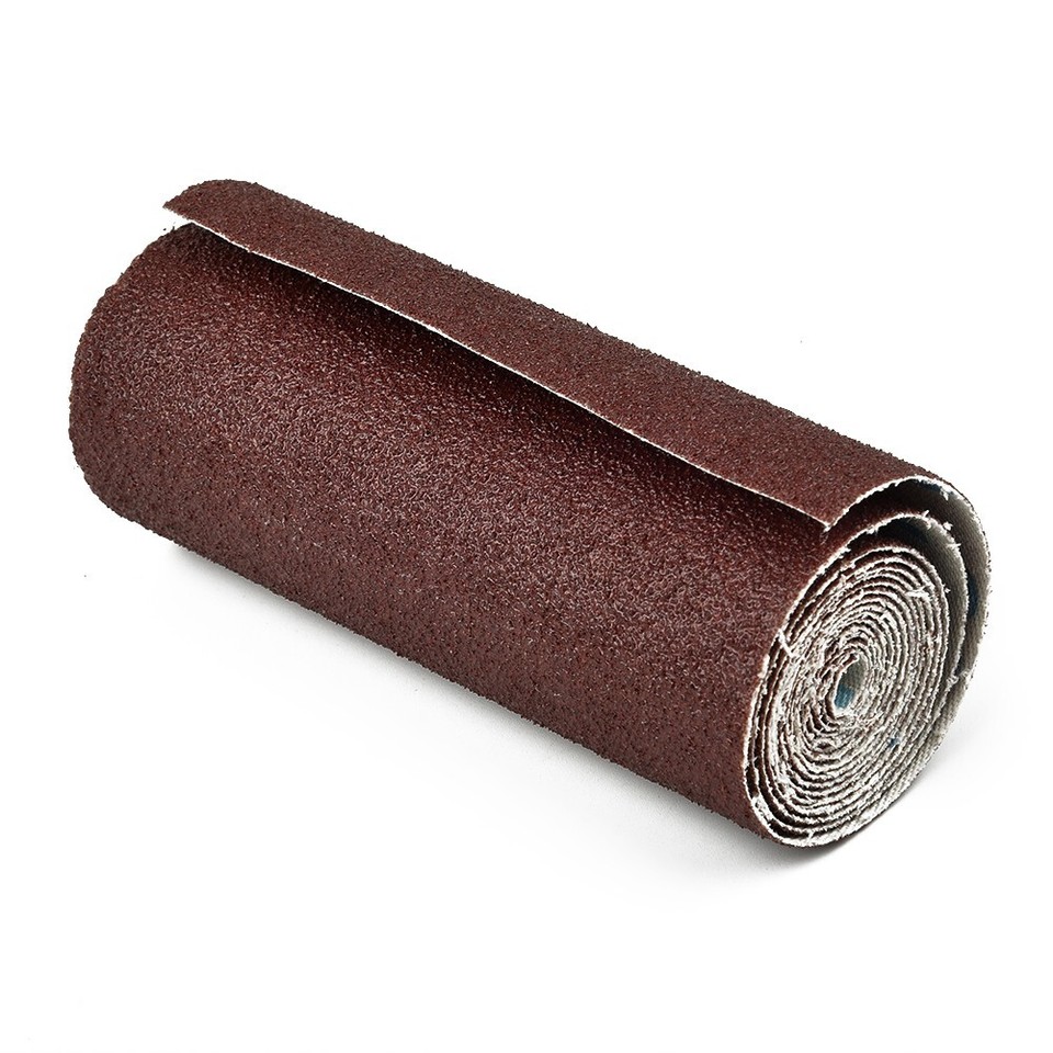 1 Meter *100mm Emery Cloth Backed Sandpaper Roll 80/120/180/240/320/600 ...