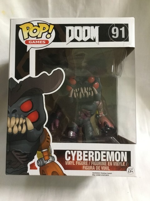 Doom Cyberdemon Oversized Pop Vinyl Figure #91 Funko 2016 for sale ...