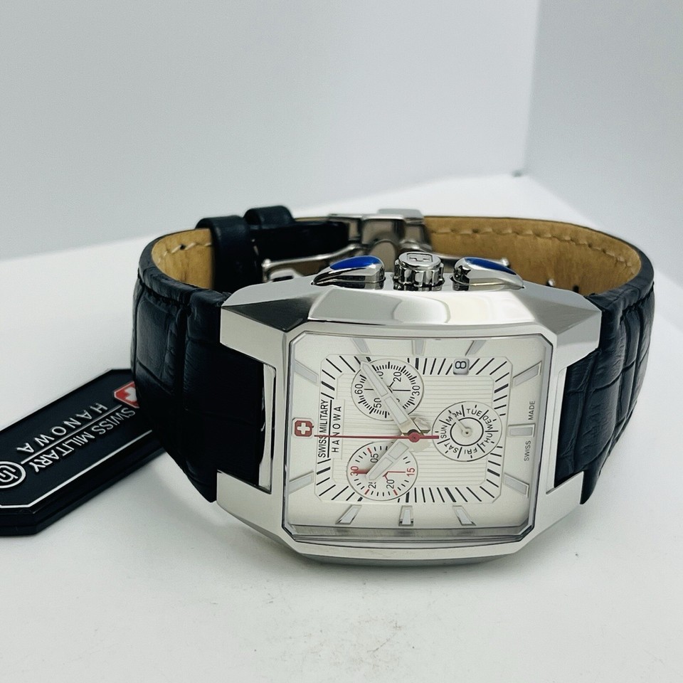 Swiss Army Hanowa Men’s Military Chronograph Sapphire Crystal Swiss ...