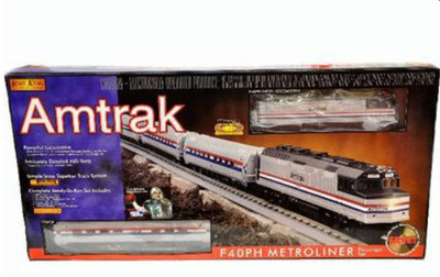Rare VINTAGE MTH 30-4025-1 Amtrak Train Set, Complete, Ready to Run R-T ...
