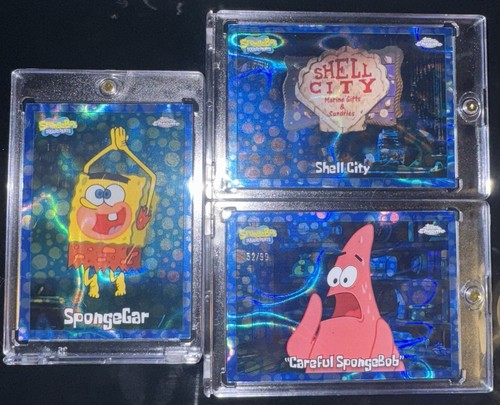 SpongeBob SquarePants Topps Chrome SpongeGar Shell City Bubble ...